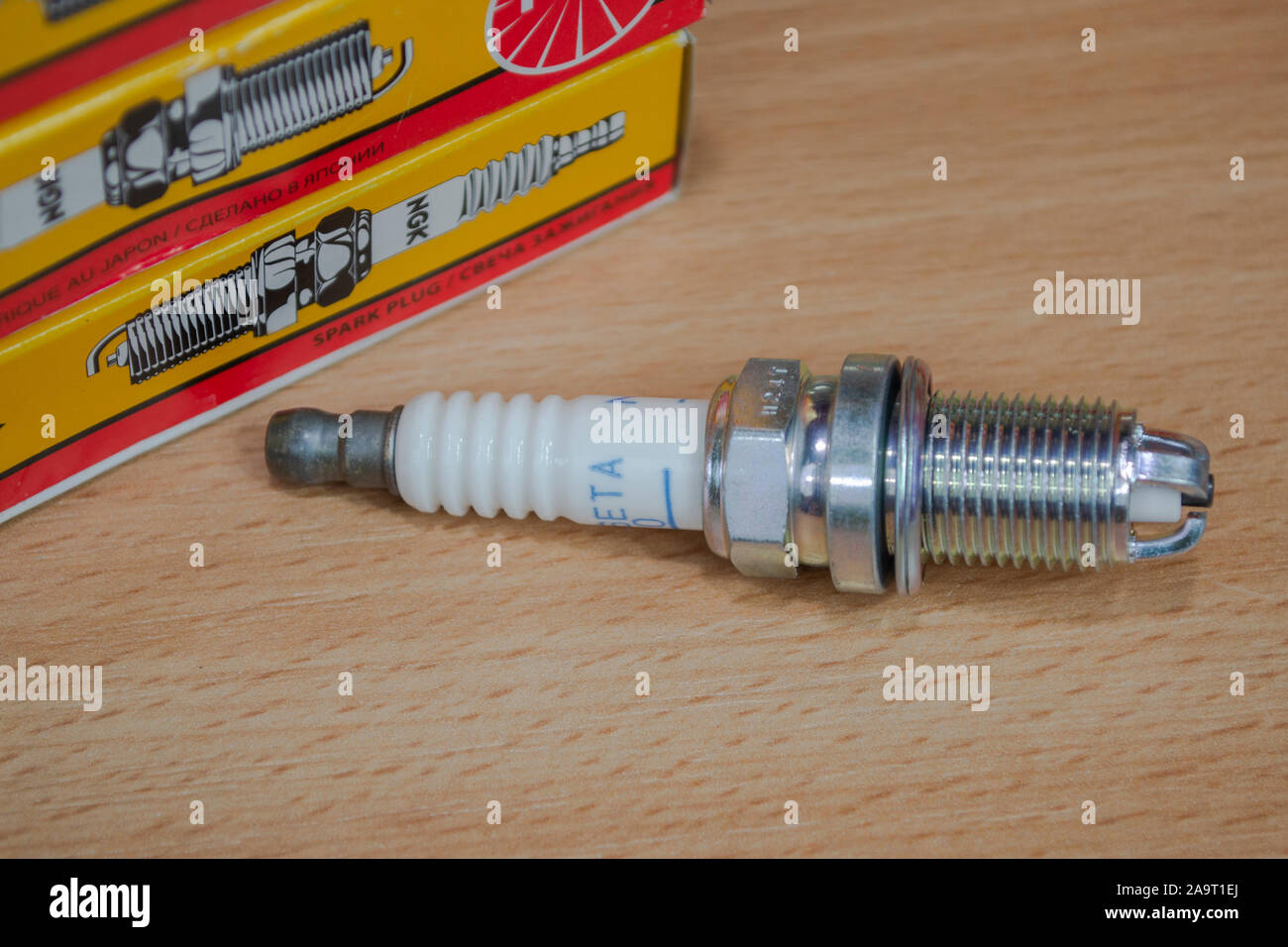 Ngk spark plug hi-res stock photography and images - Alamy