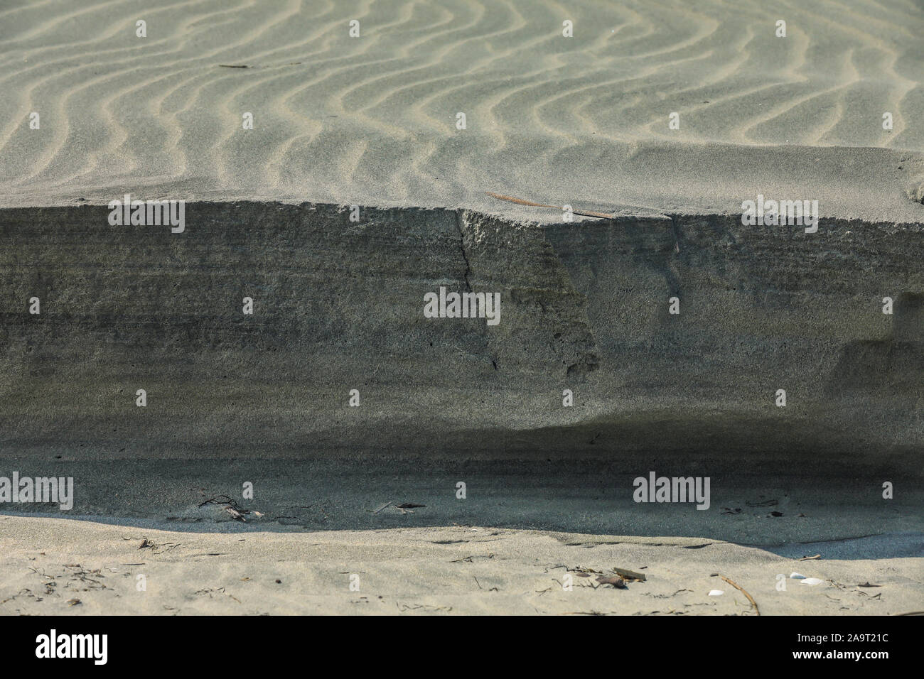 Beach Sand Dune Sea Farewell Spit in New Zealand Stock Photo - Alamy
