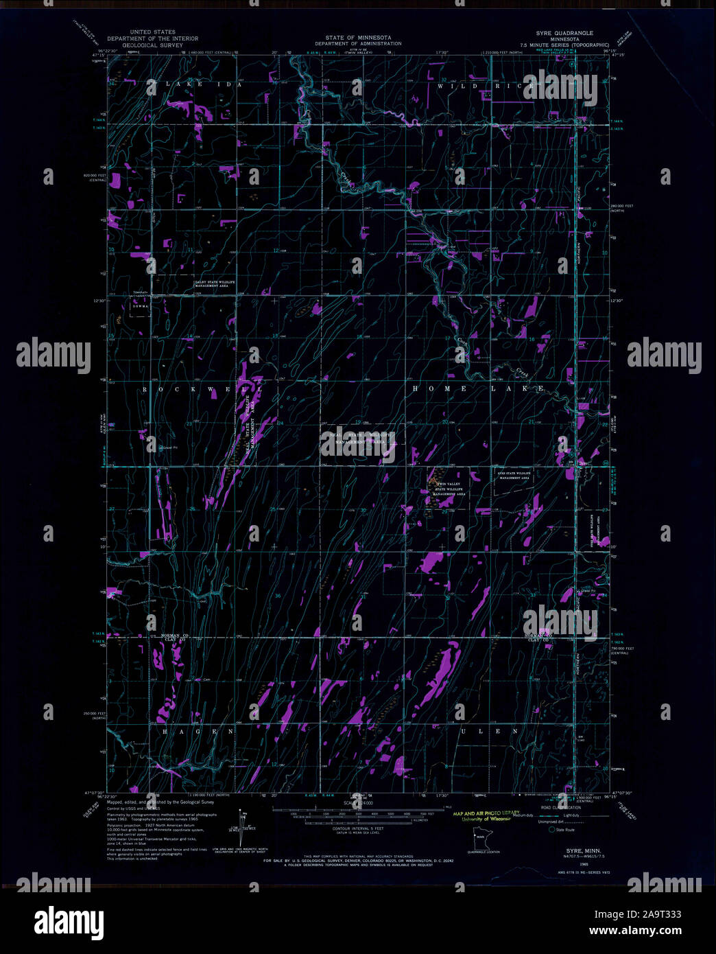 Map of syre hi-res stock photography and images - Alamy