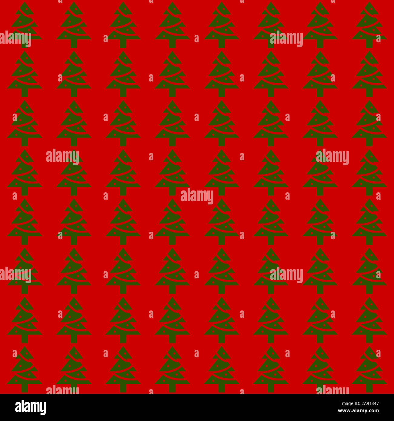 Illustration with Christmas-themed symbols, with repetitive geometric ...