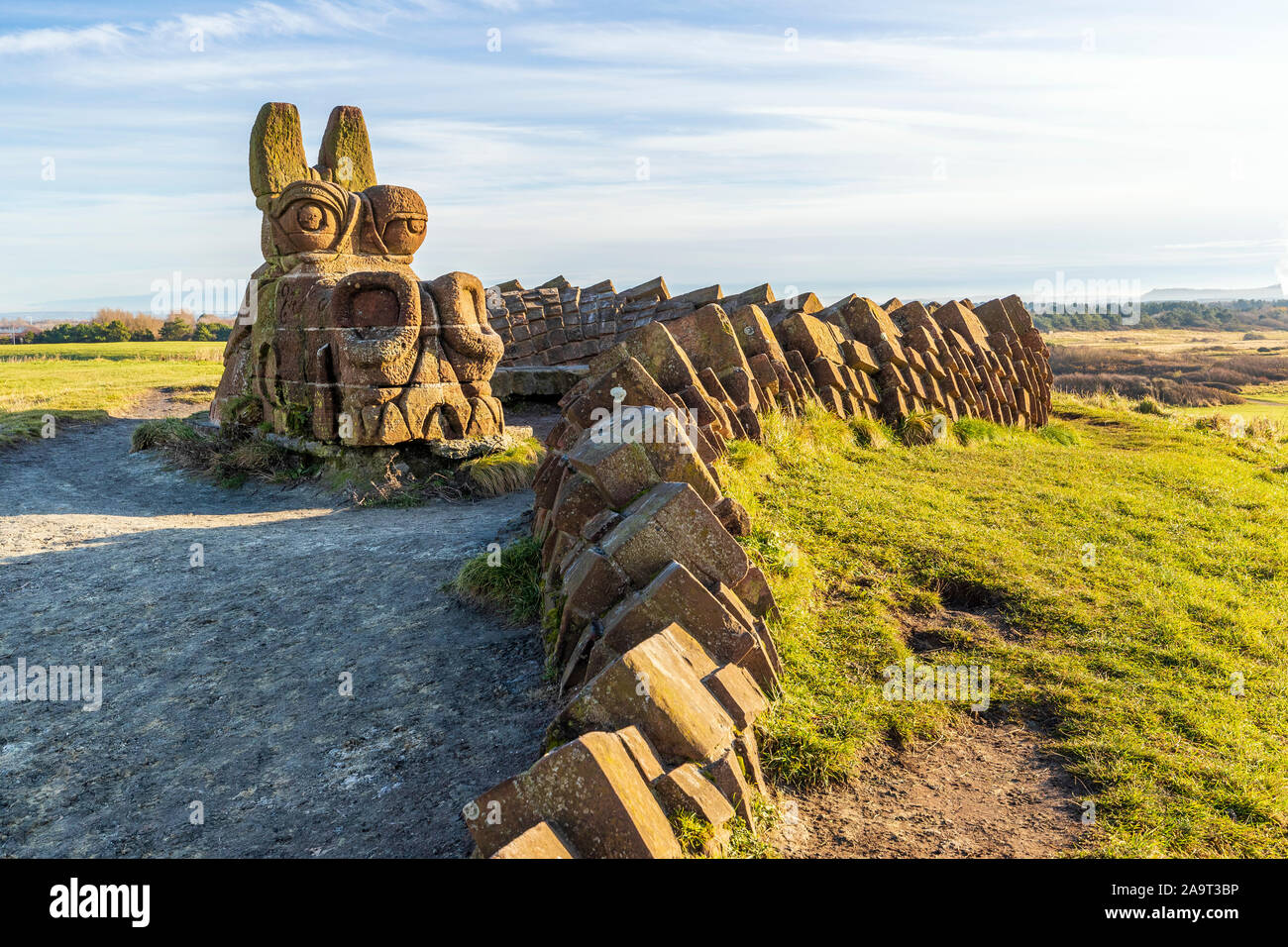 Stone carved dragon, The Great Protector of Irvine and Guardian of ...