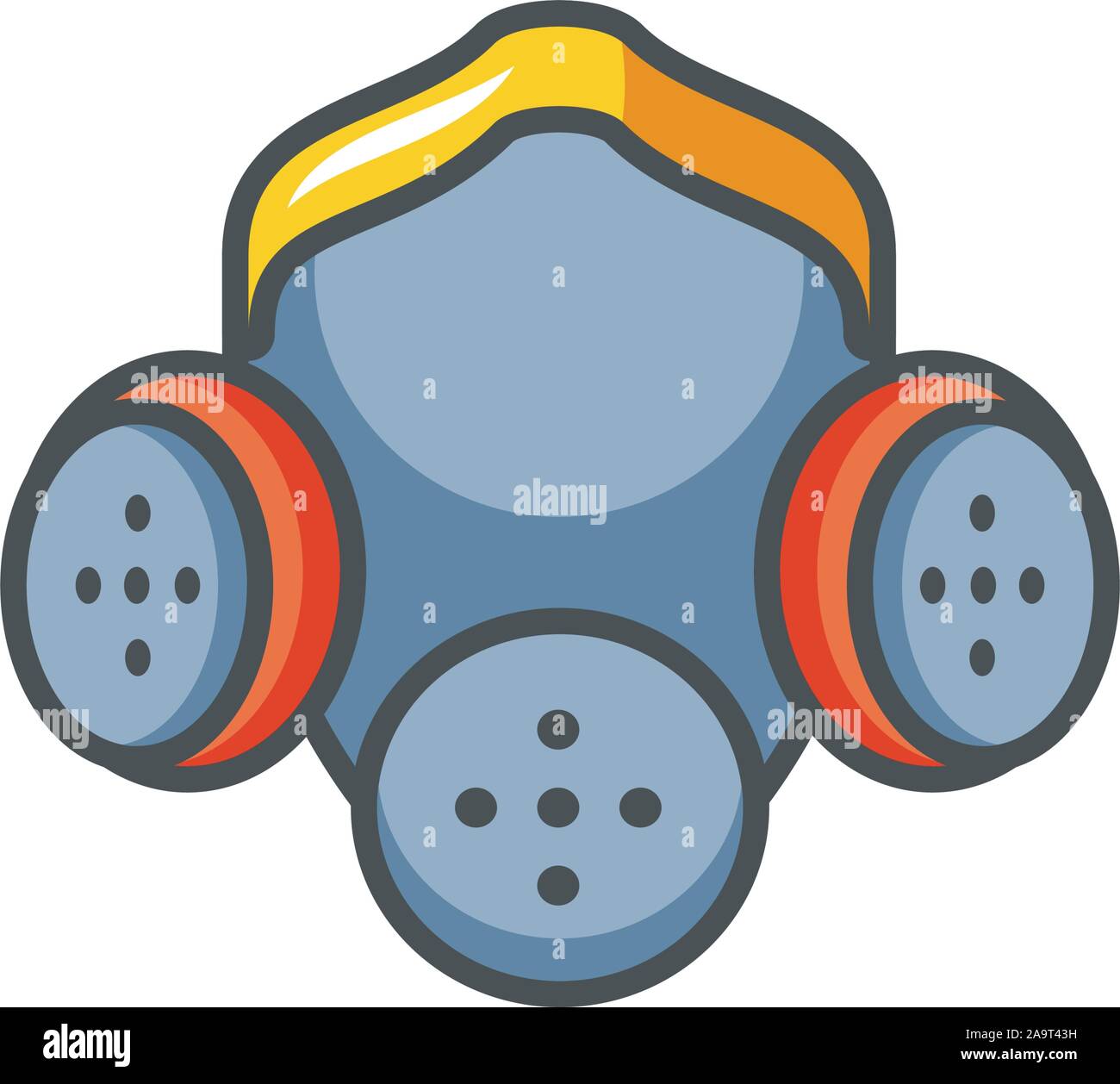 Respirator And Dust Mask Stock Vector Images - Alamy