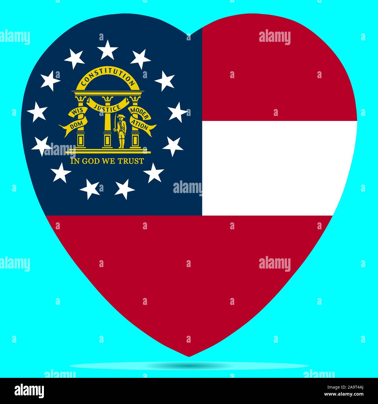 Georgia Love Stock Vector Images - Alamy