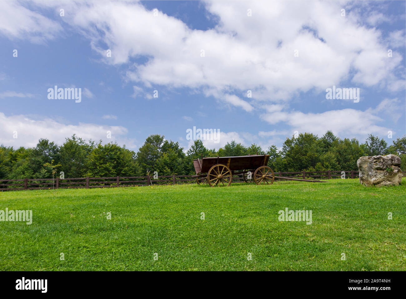 Russian yurt landscape hi-res stock photography and images - Alamy