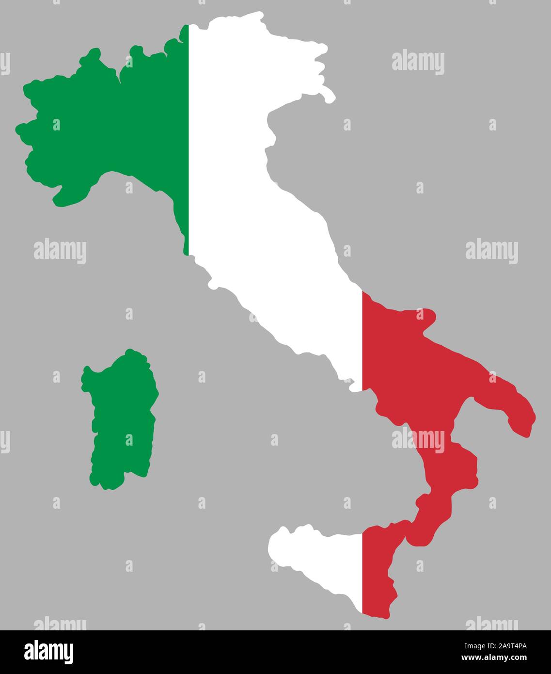Map Flag of Italy Vector illustration Eps 10 Stock Vector Image & Art ...