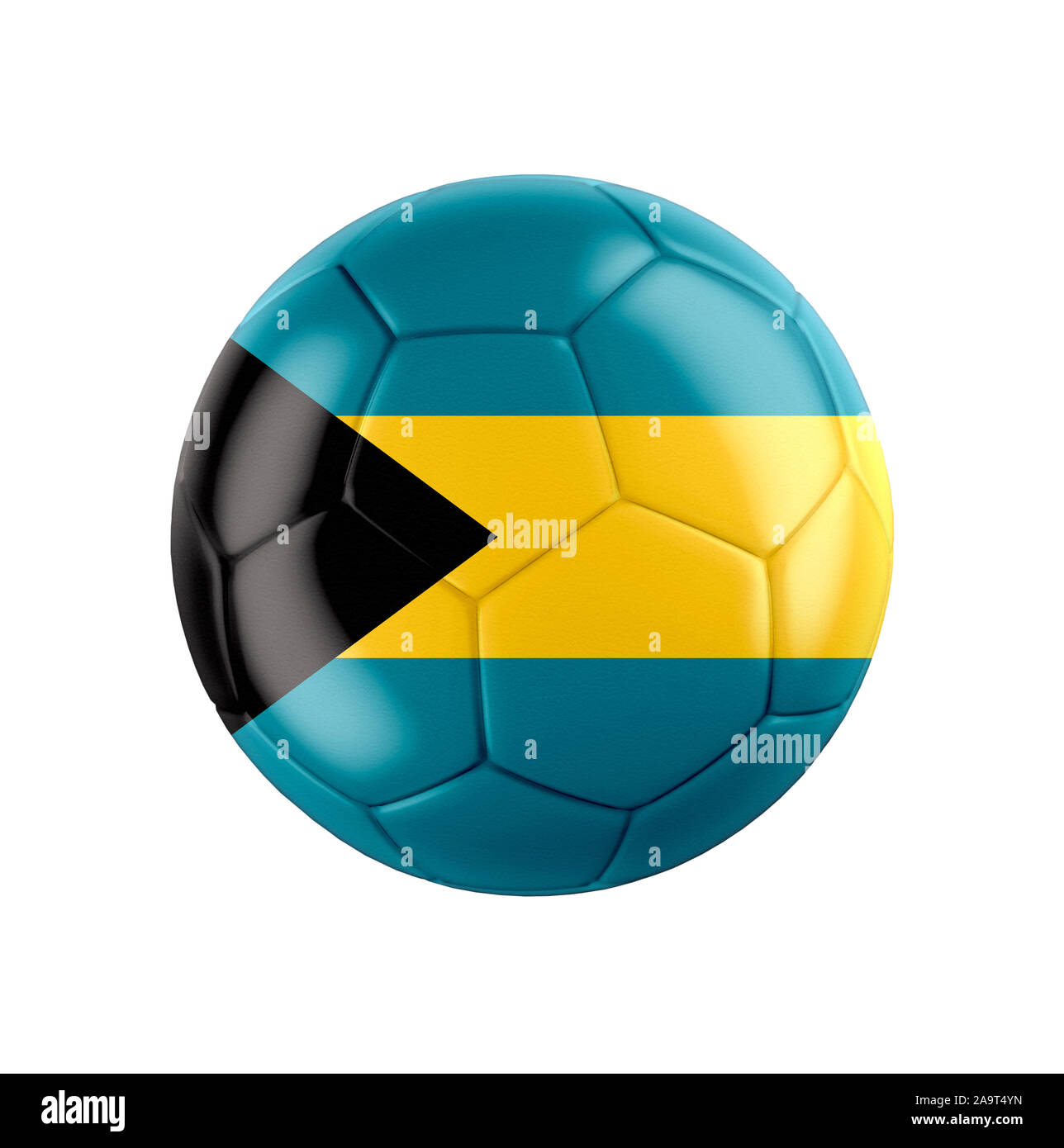 Football bahamas flag Cut Out Stock Images & Pictures - Alamy