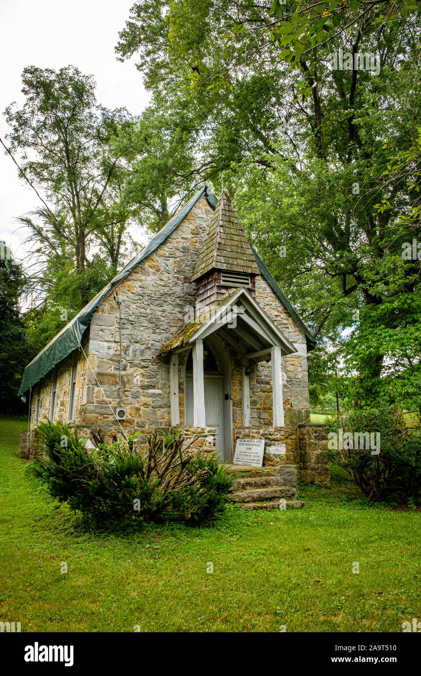 Halltown Memorial Chapel, Halltown Road, Harpers Ferry, West Virginia ...