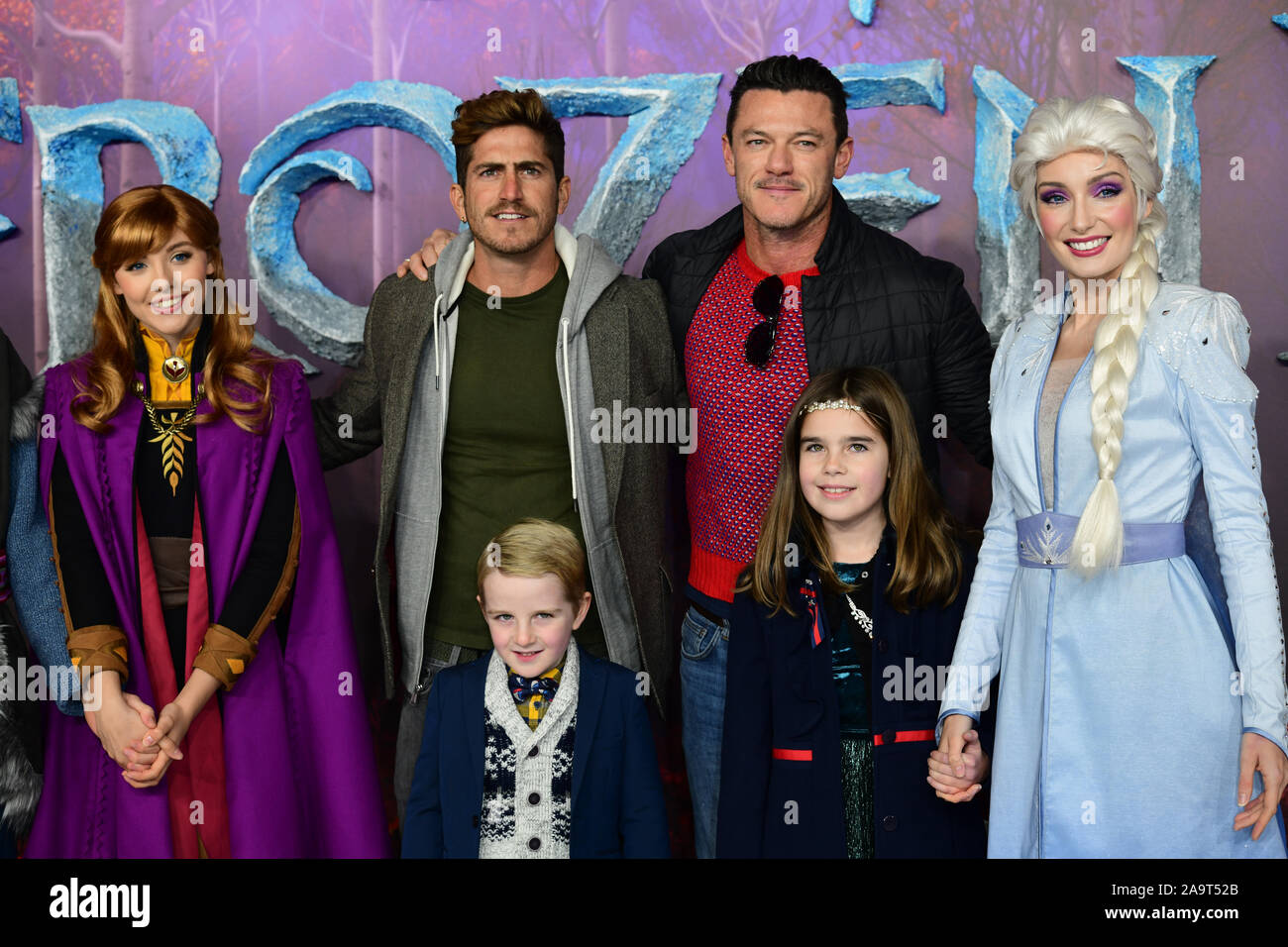 London, UK. 17th November, 2019. Luke Evans attend European Premiere of ...