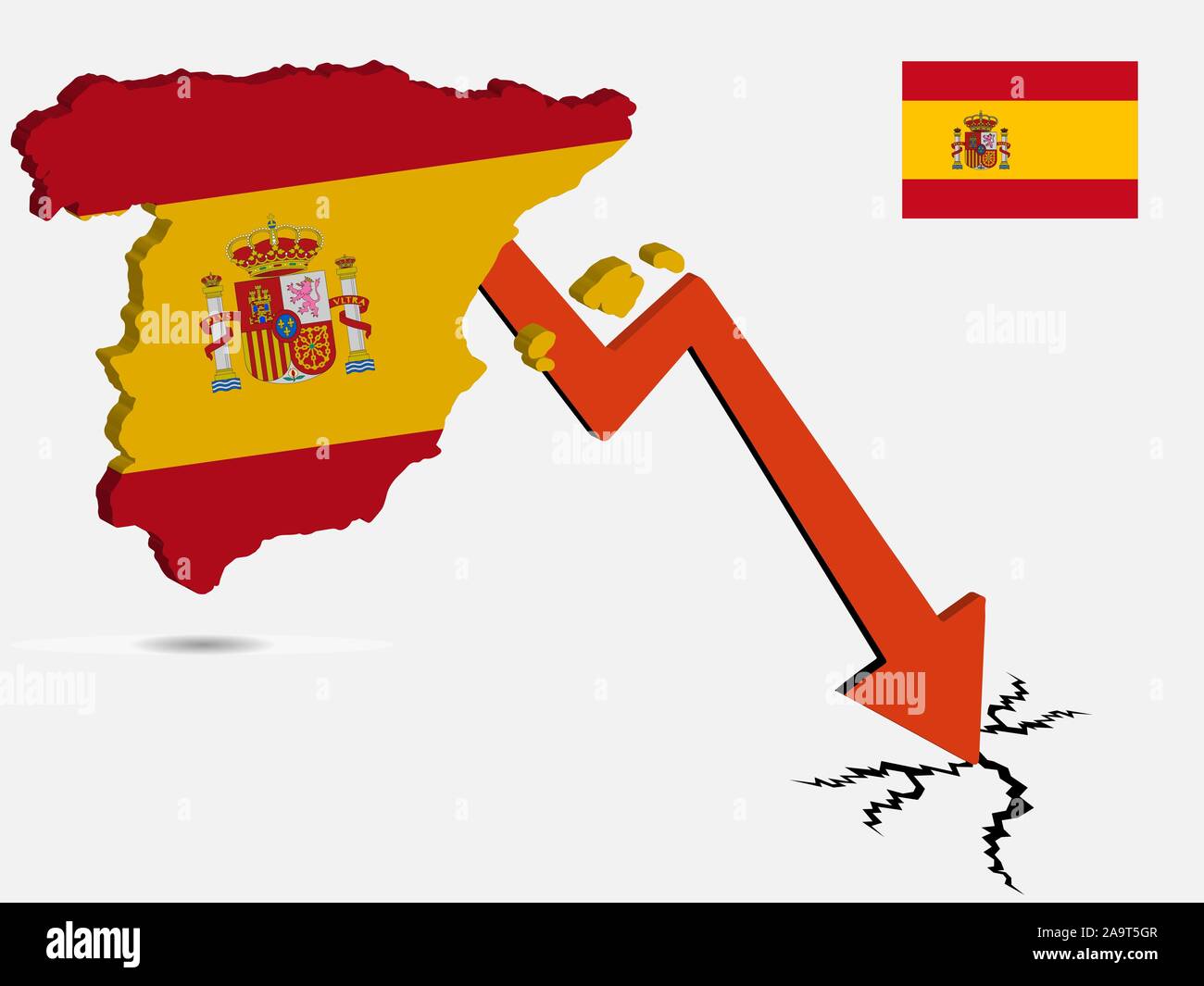 Coin spain map hi-res stock photography and images - Alamy