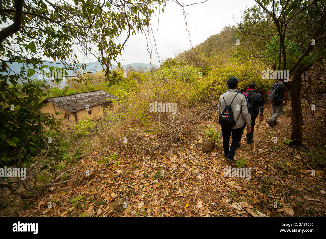 Walking through the abandoned Thak village, made famous by Jim Corbett ...