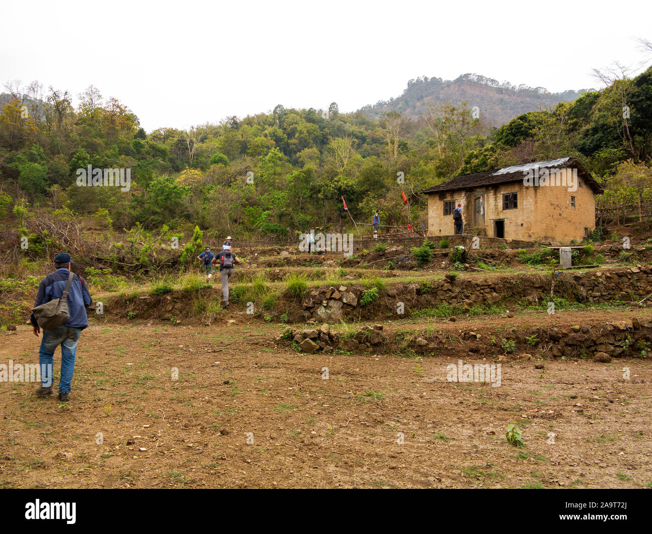 Walking through the abandoned Thak village, made famous by Jim Corbett ...