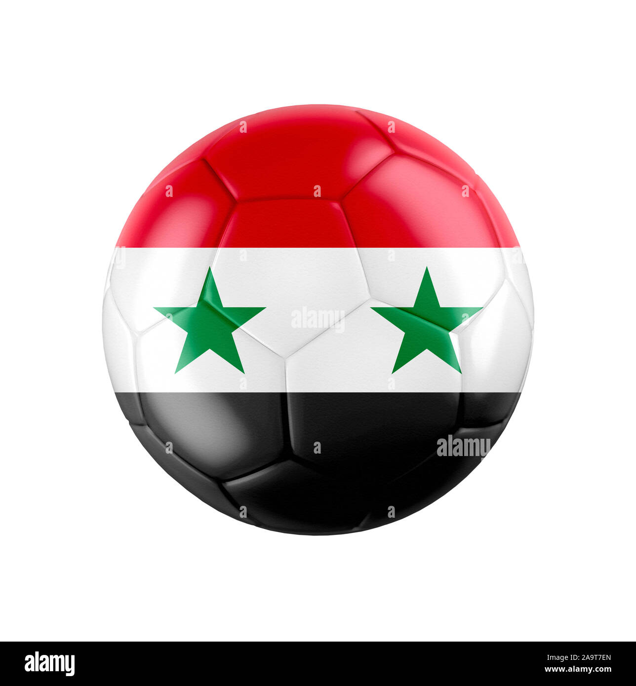White syria flag hi-res stock photography and images - Alamy