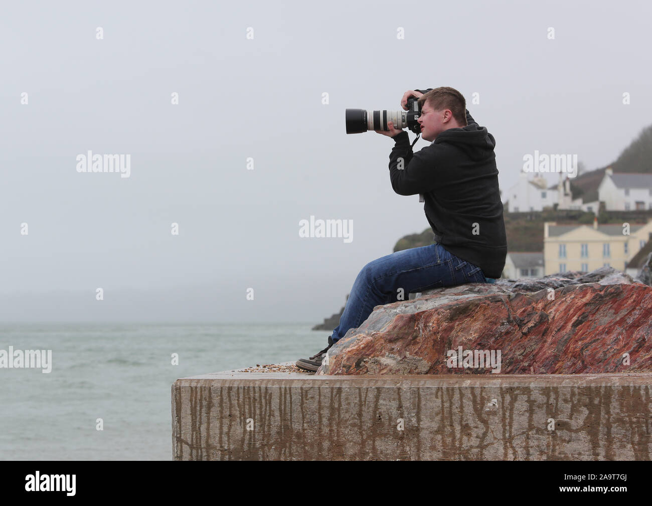 Oliver Hellowell Photographer with Down Syndrome out and about creating ...