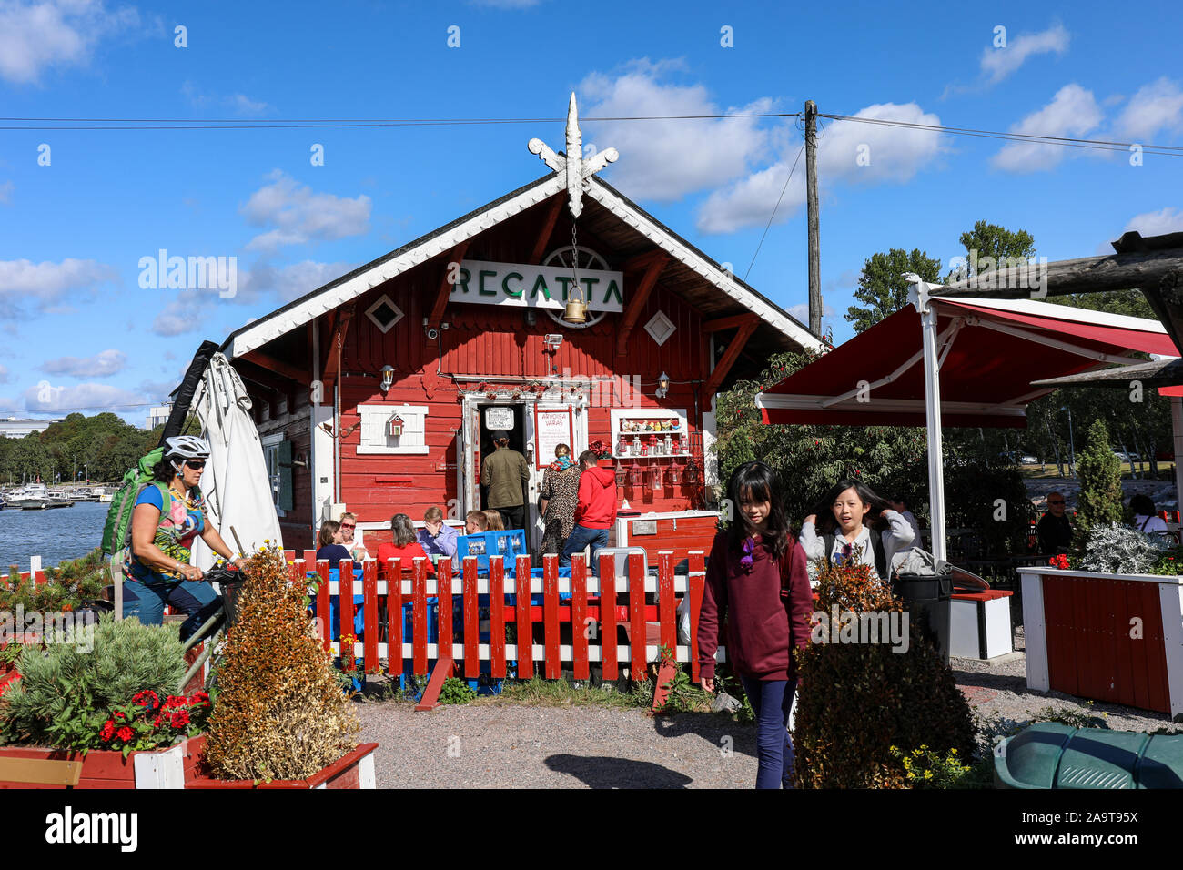Helsinki cafe regatta hi-res stock photography and images - Alamy