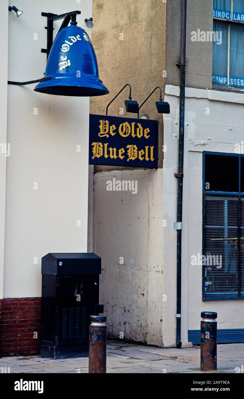 Ye olde blue bell entrance hi-res stock photography and images - Alamy