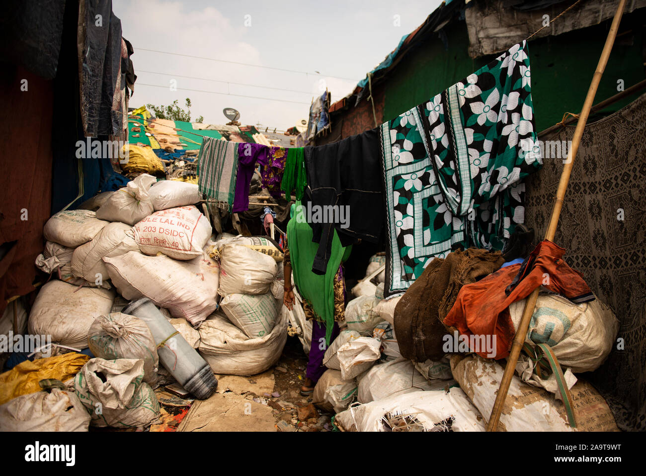 Indian waste pickers hi-res stock photography and images - Alamy