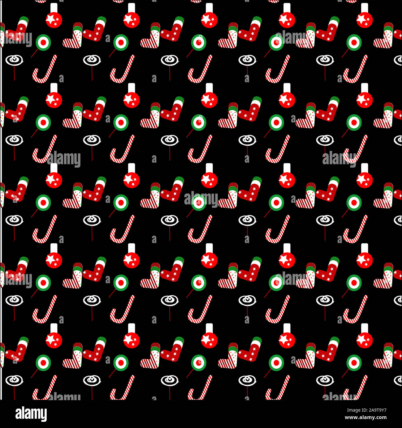 Abstract Christmas pattern background design Stock Photo - Alamy