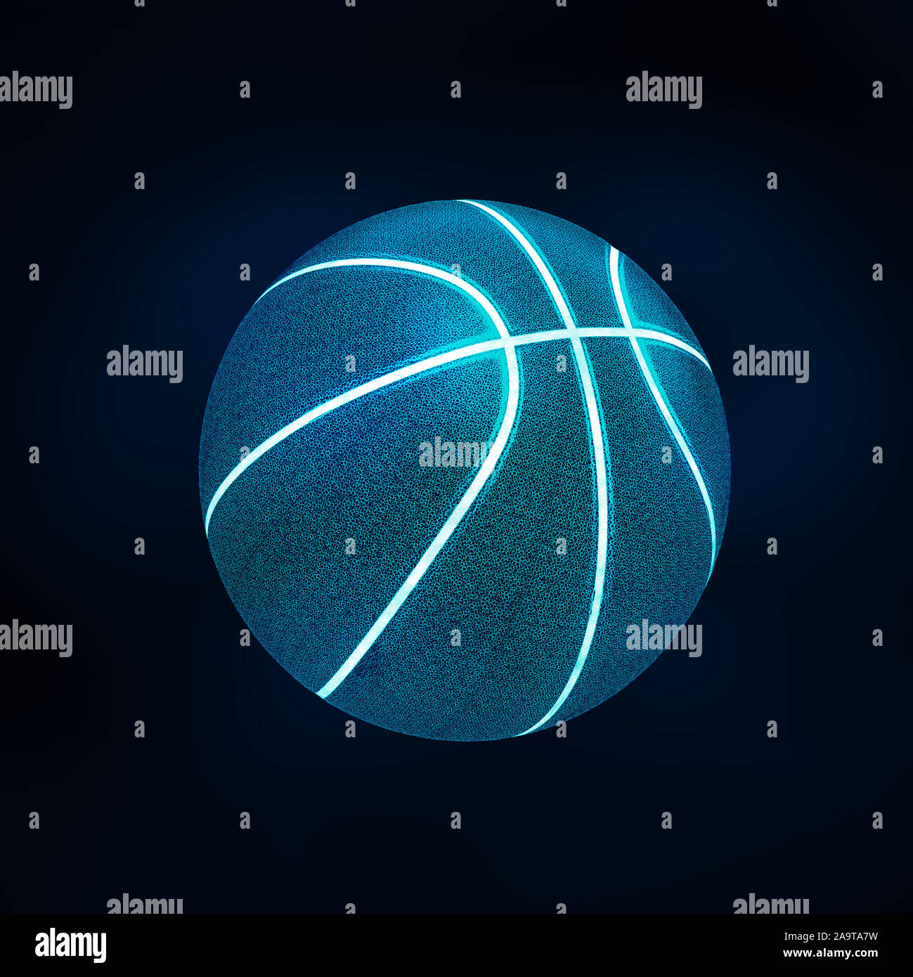 Blue glowing lines in space hi-res stock photography and images - Alamy
