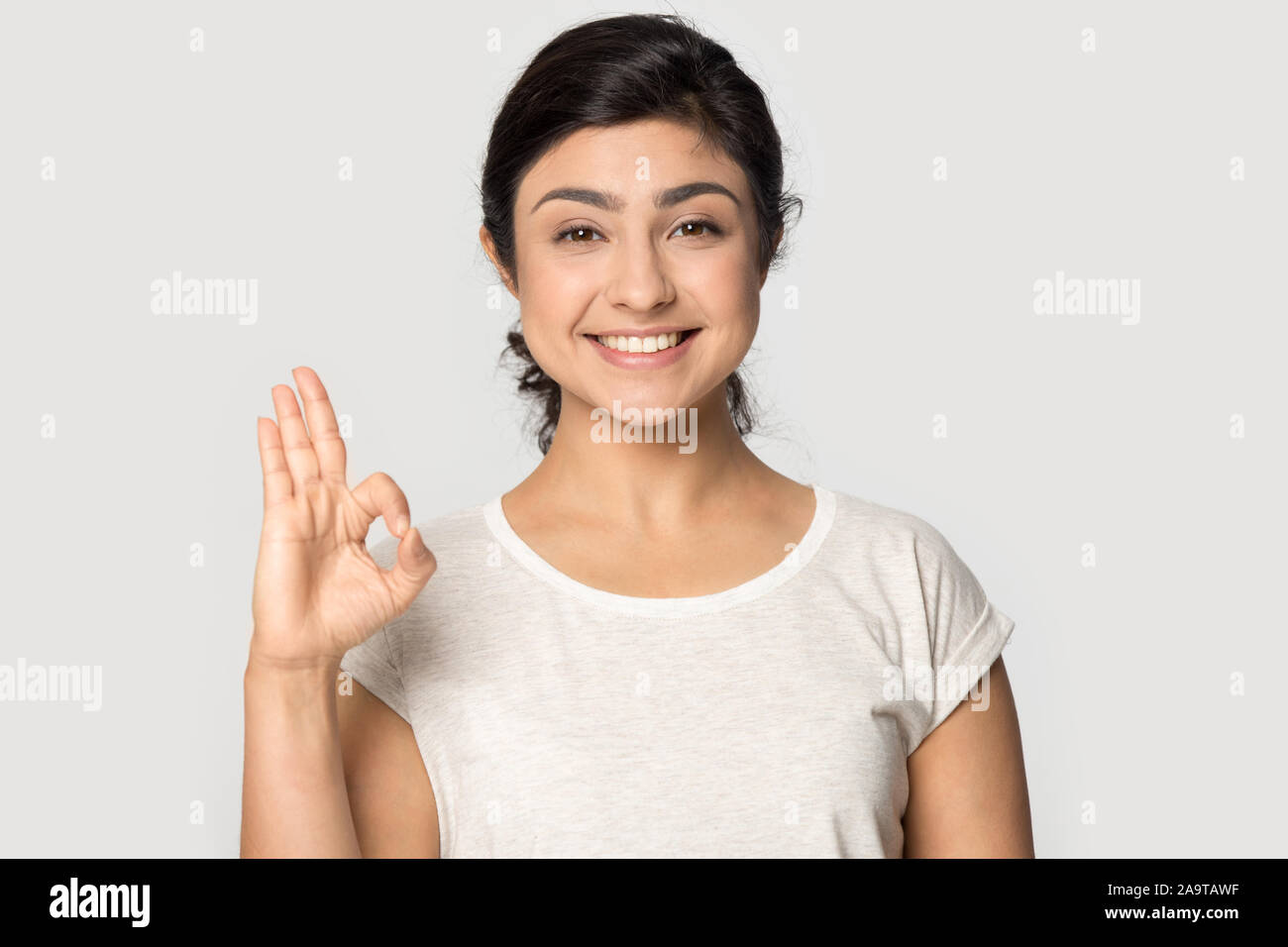 Indian girl closeup hi-res stock photography and images - Alamy