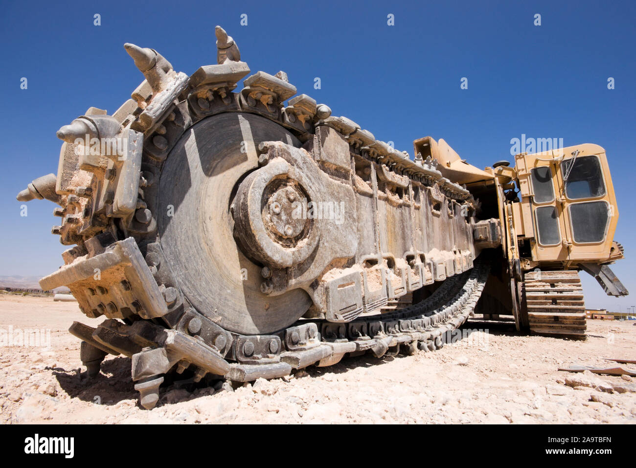 Trench digger hi-res stock photography and images - Alamy