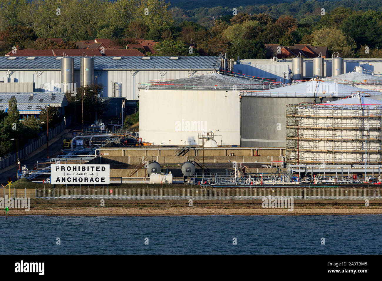 Fuel Terminal, Hamble-le-Rice, , Hampshire, England, United Kingdom ...
