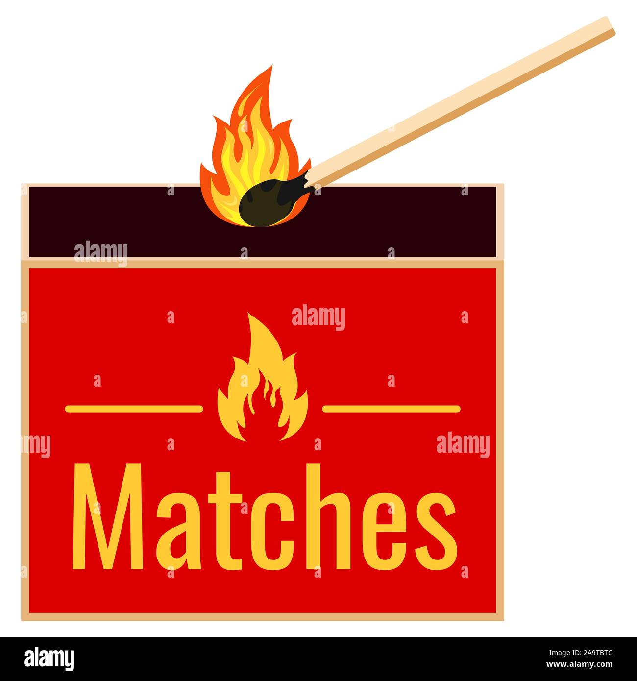 Box Of Matches Clipart