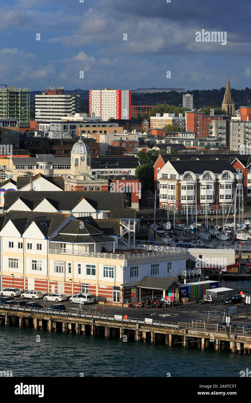Town Quay, Port of Southampton, Hampshire, England, United Kingdom ...