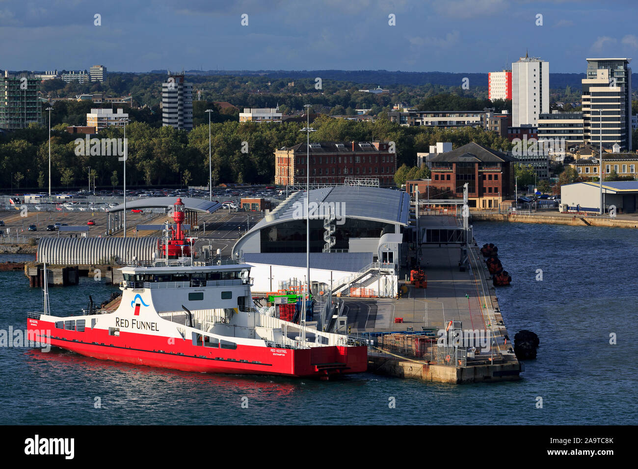 Red funnel ferry terminal hi-res stock photography and images - Alamy