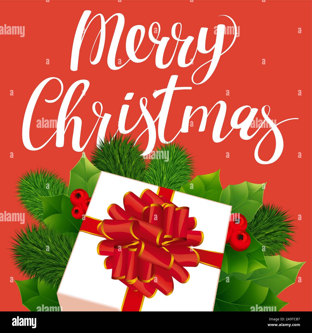 Christmas design xmas gift Stock Vector Images - Alamy