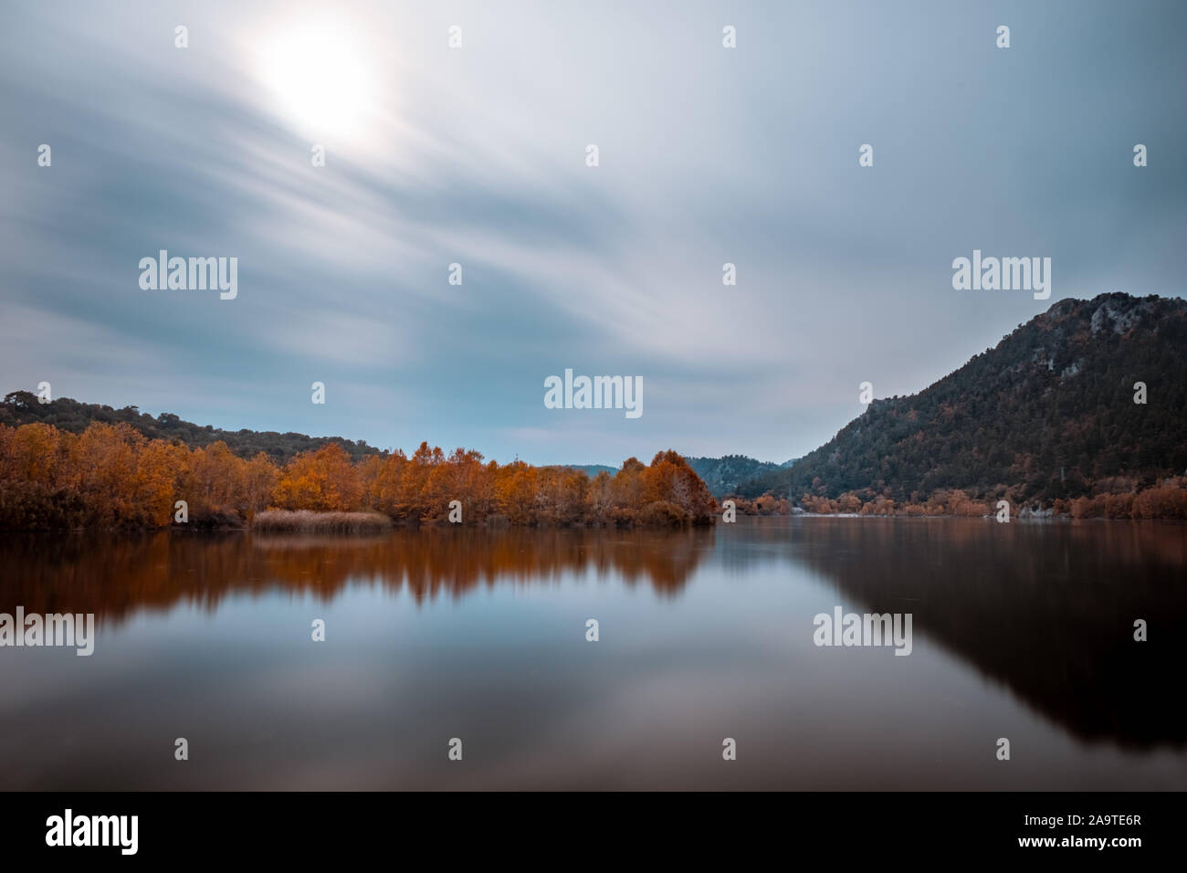 Beautiful lakeside view autumn hi-res stock photography and images - Alamy