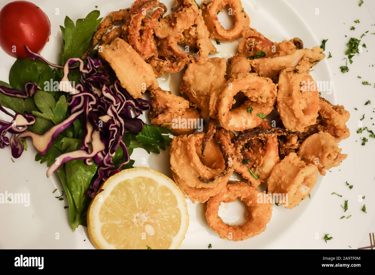 Deep fried fish diner hi-res stock photography and images - Alamy