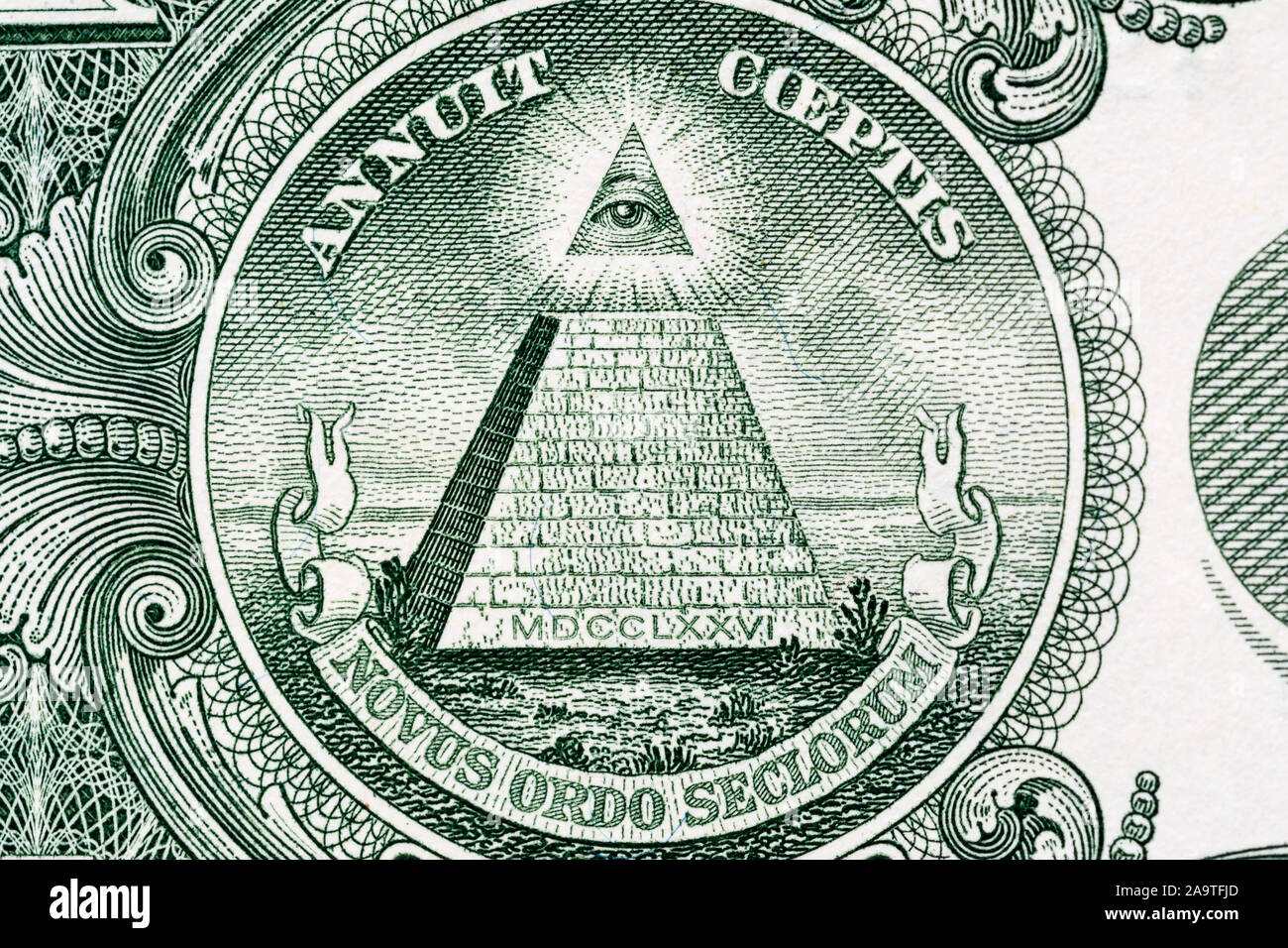 Dollar Bill Pyramid High Resolution Stock Photography and Images - Alamy