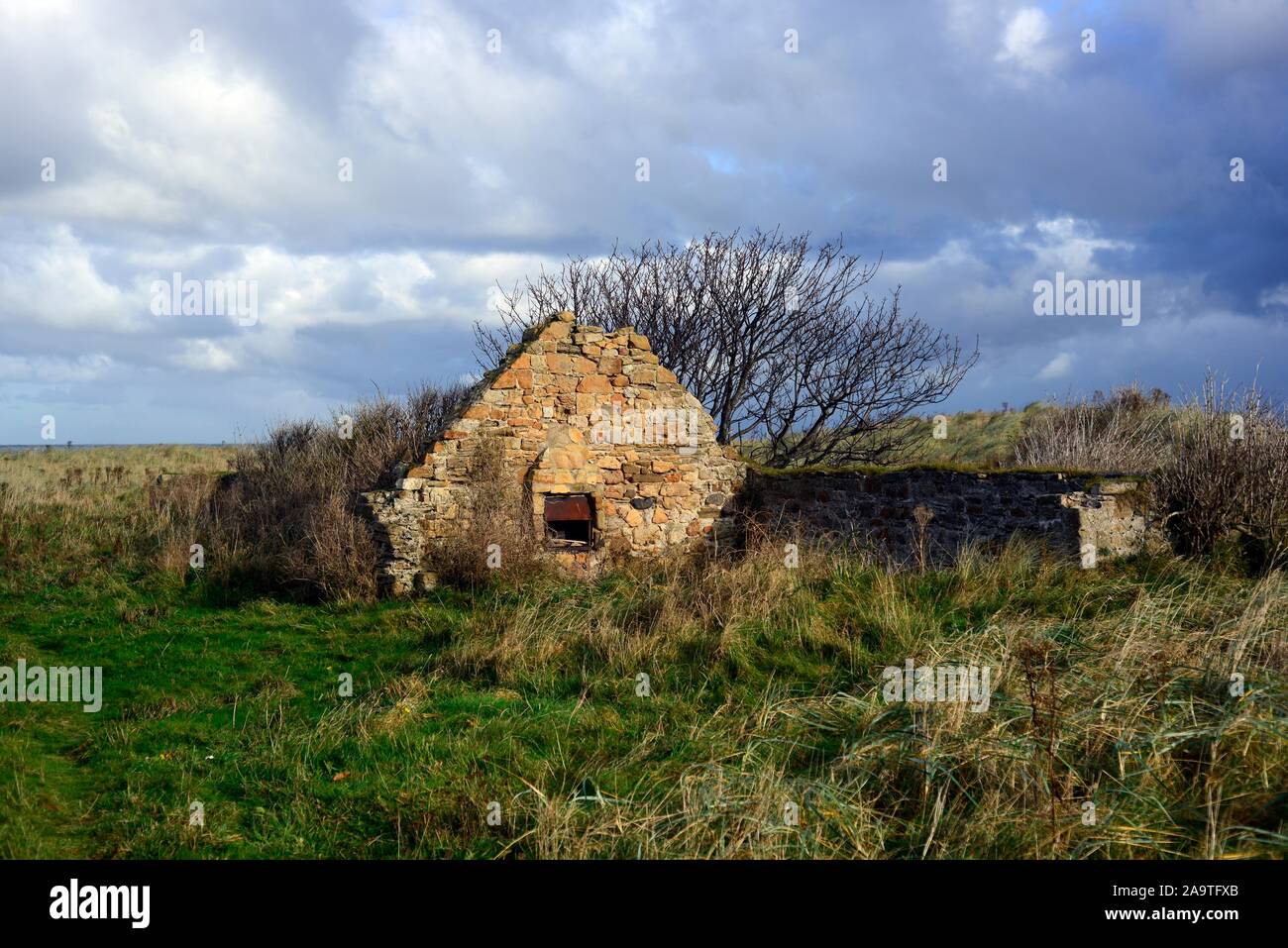 Ruined stone cottage hi-res stock photography and images - Alamy