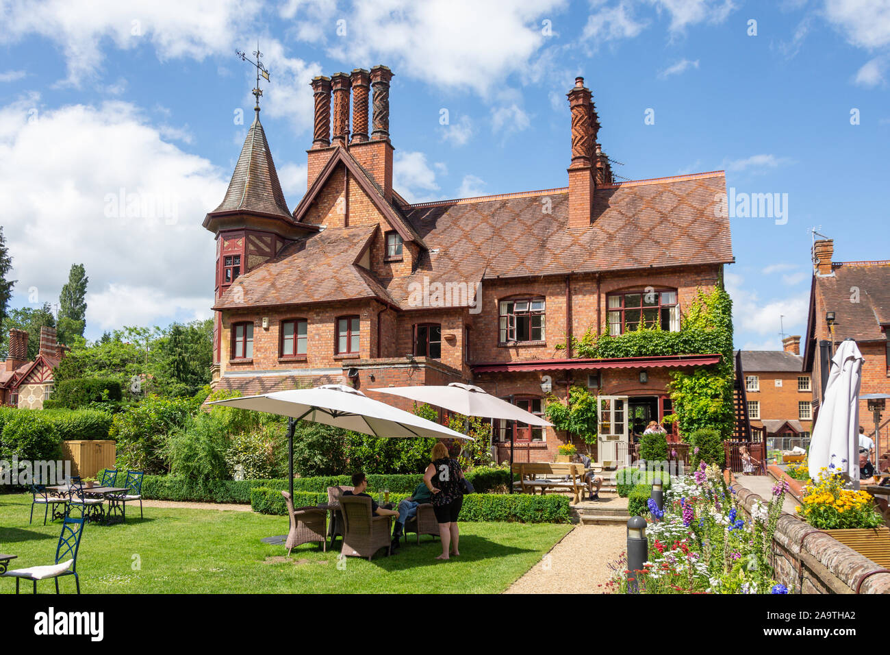 The garden at The Five Arrows Hotel, Bar & Restaurant, High Street ...