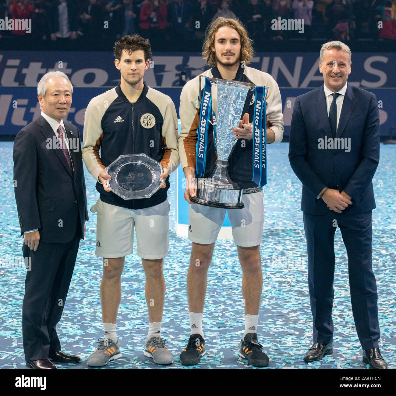 Stefanos tsitsipas trophy nitto atp hi-res stock photography and images ...