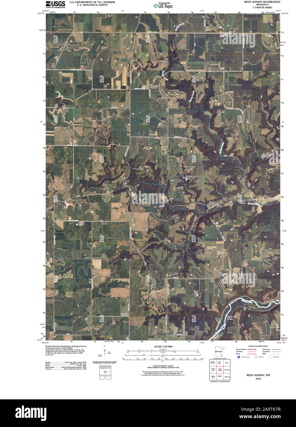 Albany minnesota map hi-res stock photography and images - Alamy