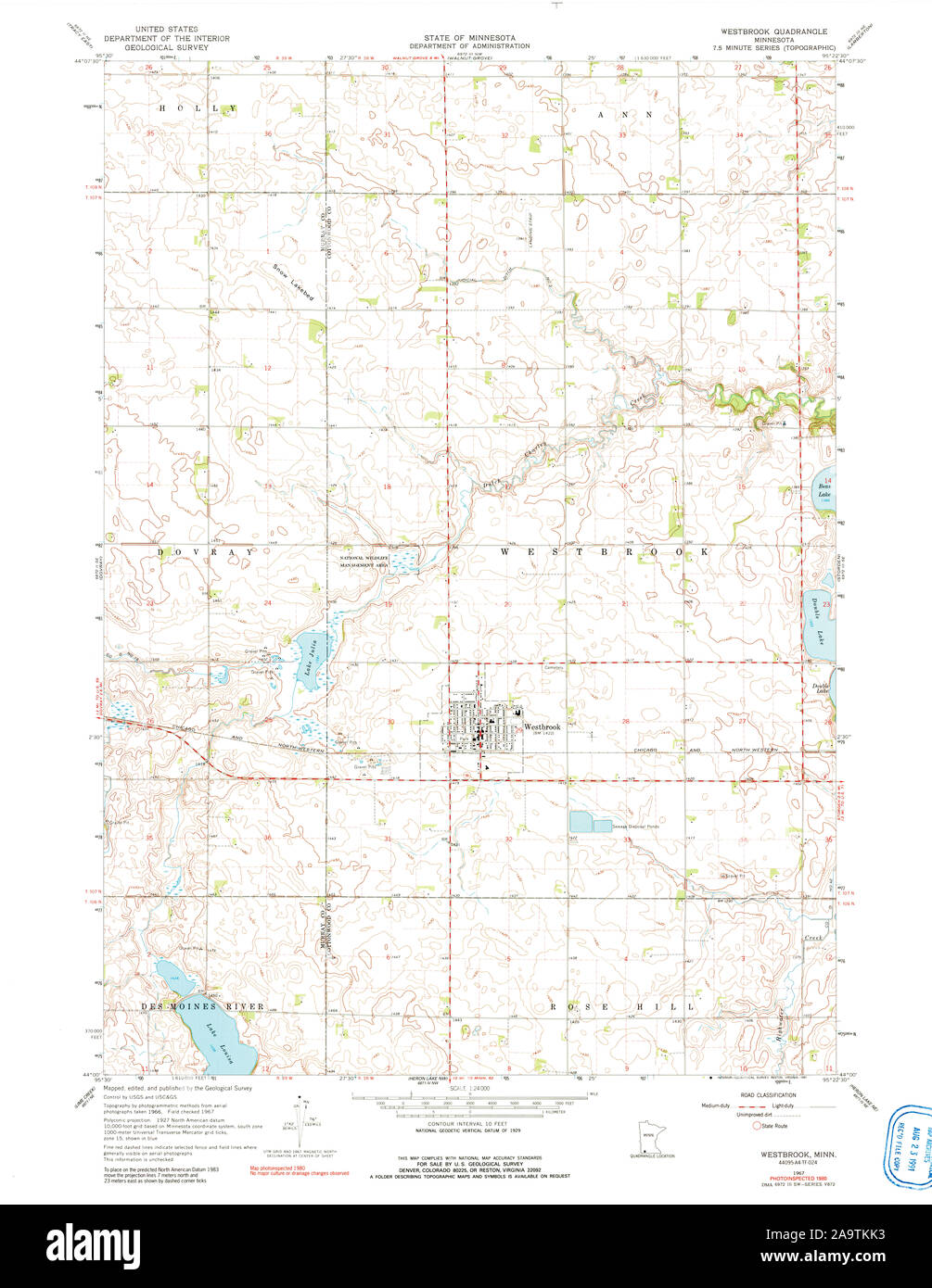 Map of westbrook hi-res stock photography and images - Alamy