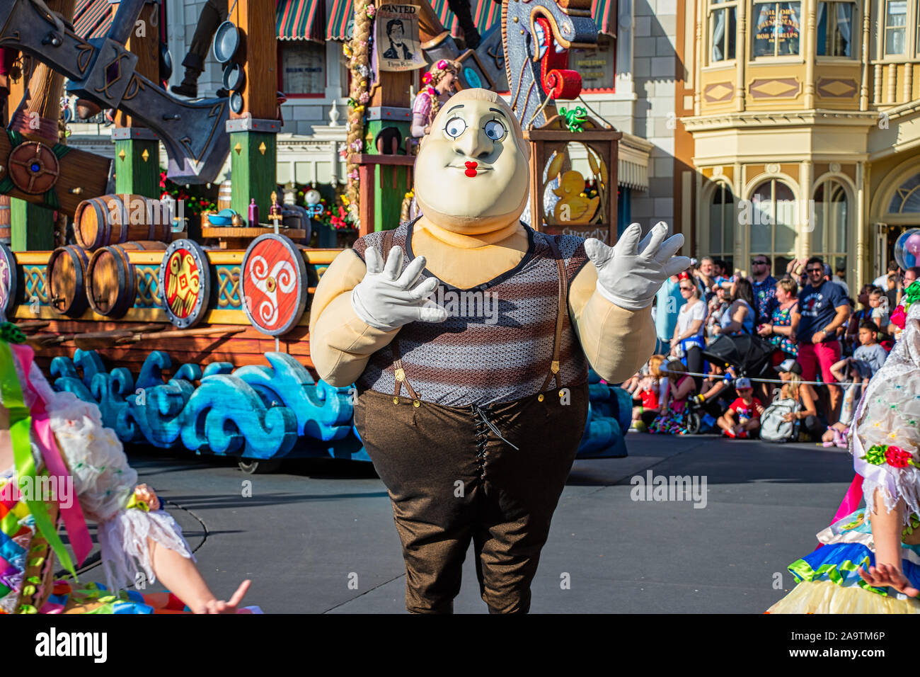 Ulf character in the festival of fantasy parade at the Magic Kingdom ...