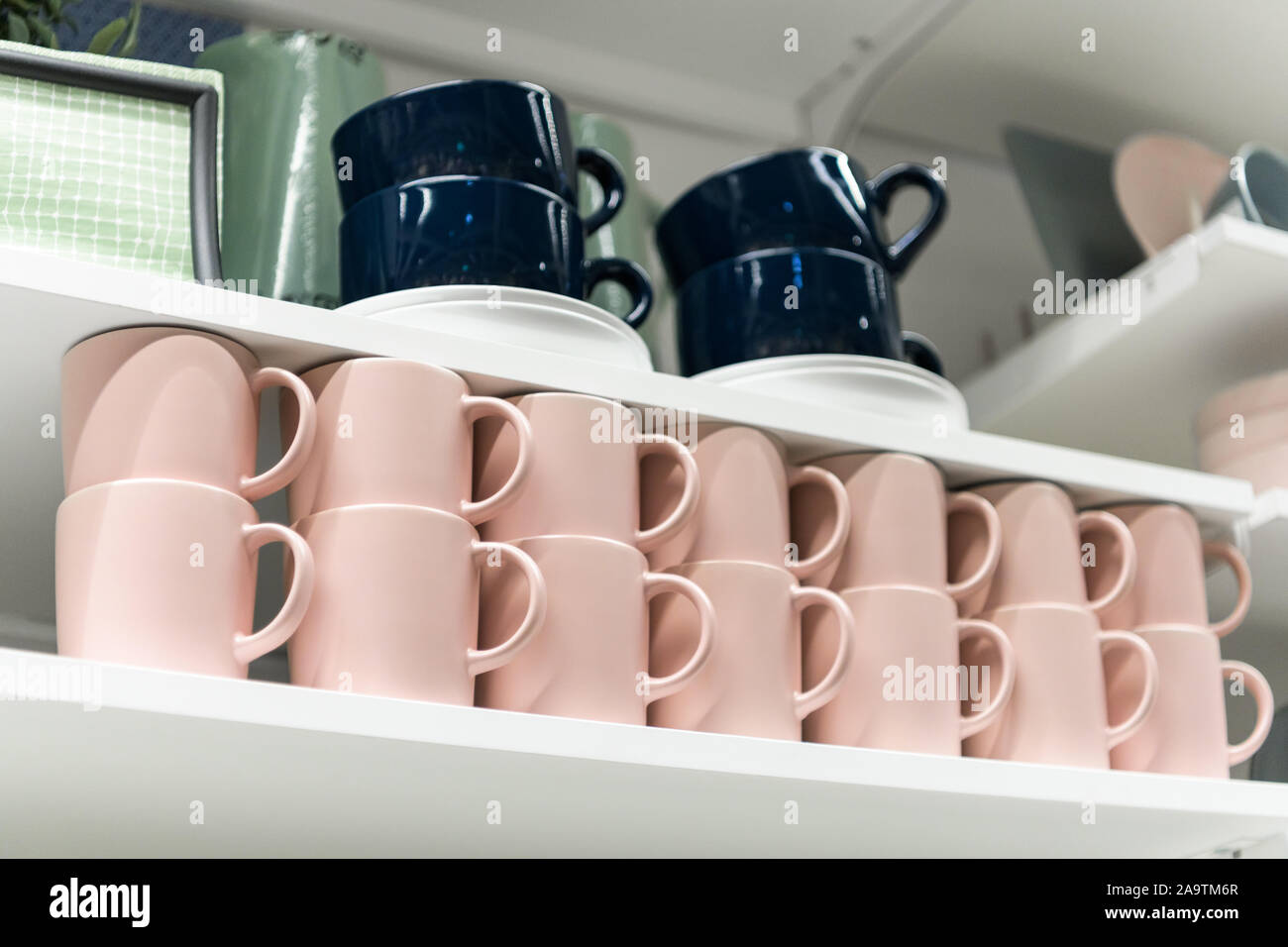 Stack of mugs hi-res stock photography and images - Alamy