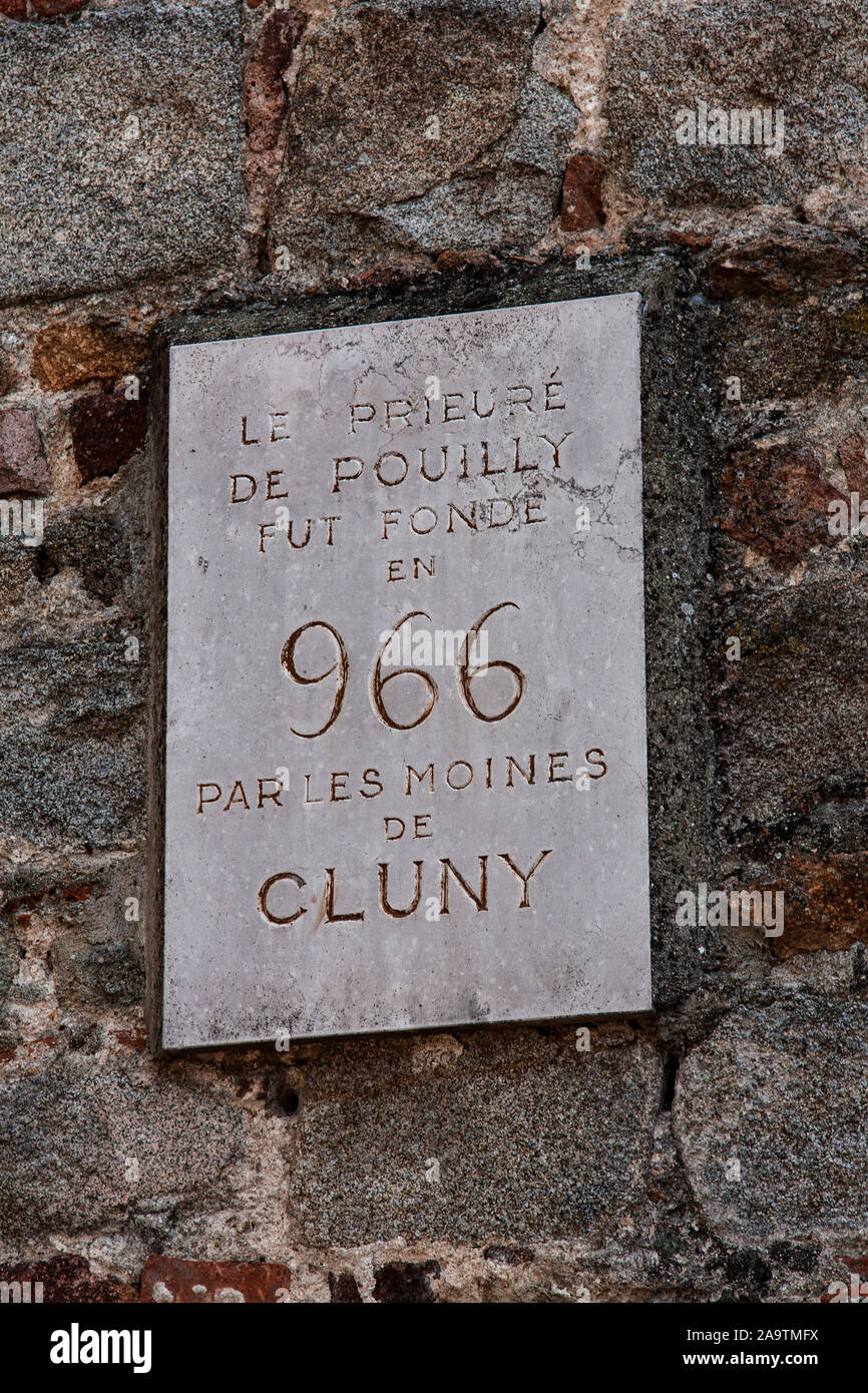 France, Pouilly De Feurs, Eglise de Pouilly De Feurs, 6th c., proiry ...