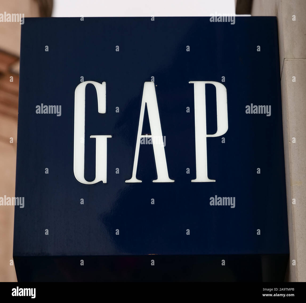 Logo of GAP Stock Photo - Alamy