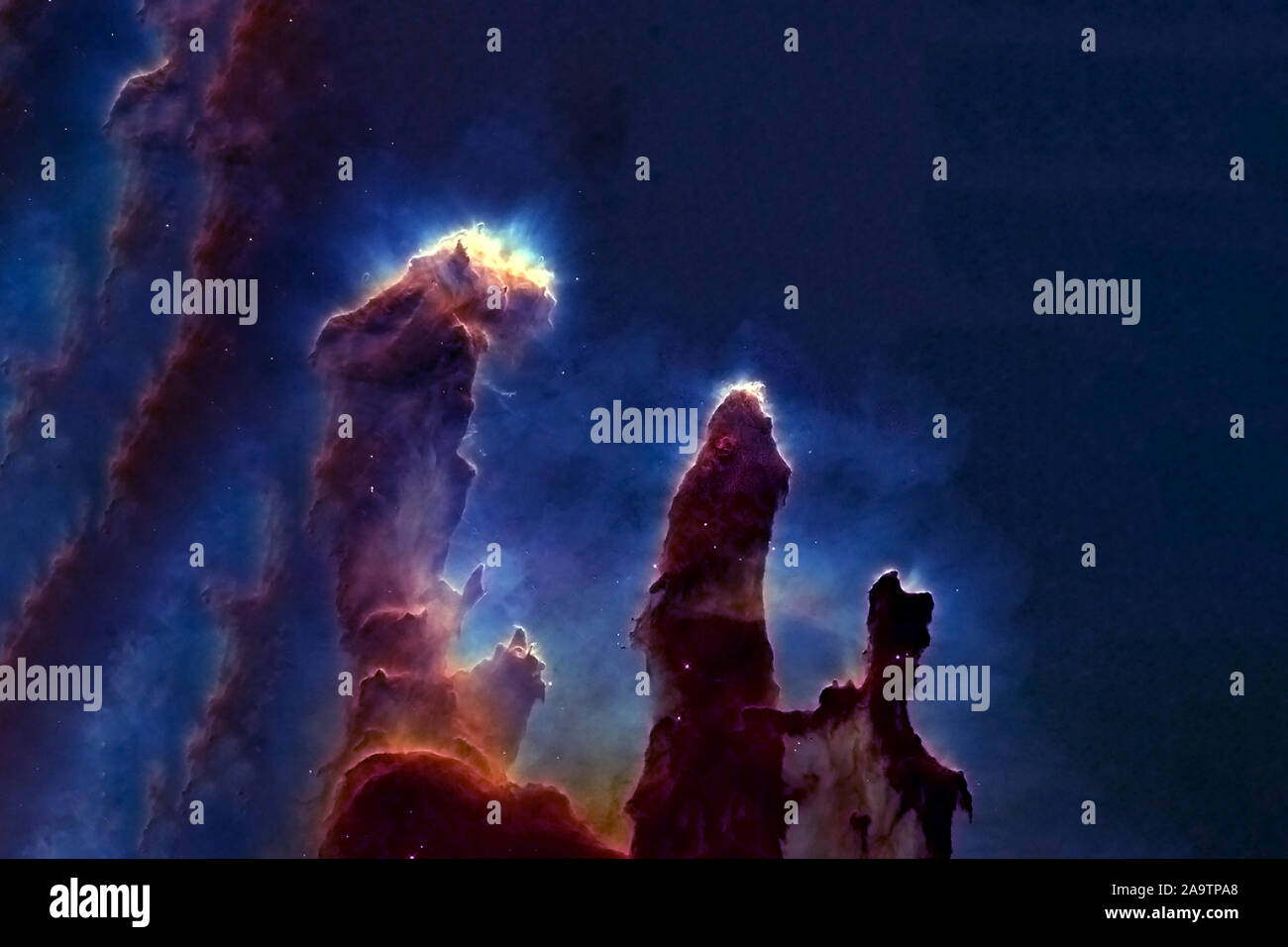 Pillars of creation space hi-res stock photography and images - Alamy