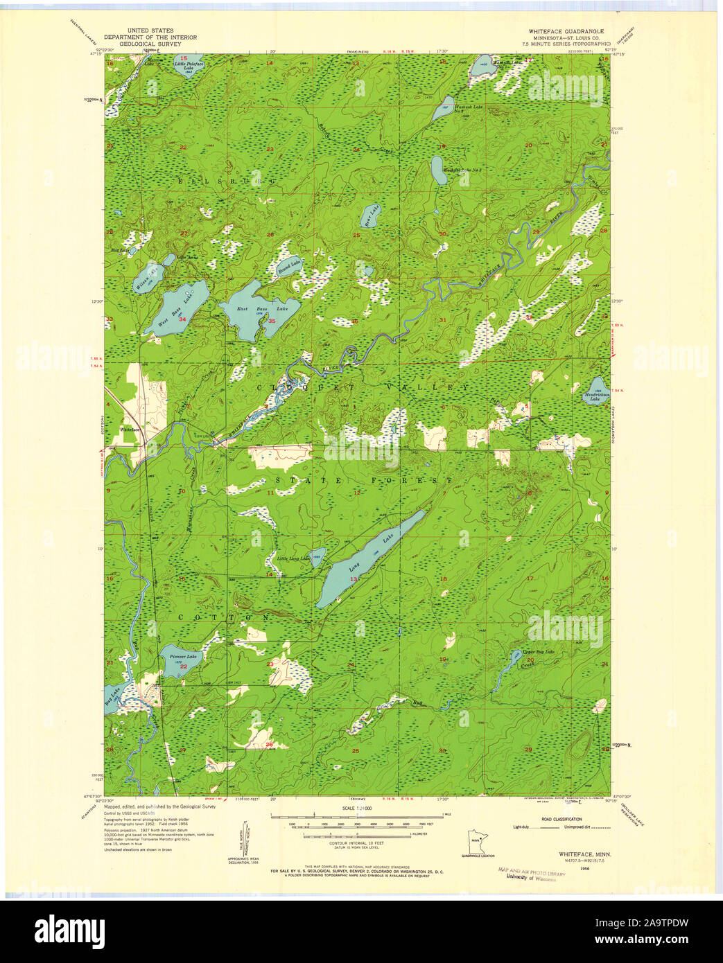 Whiteface map hi-res stock photography and images - Alamy