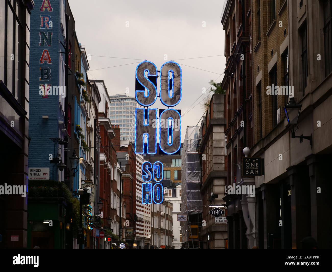 Soho Street Sign High Resolution Stock Photography and Images - Alamy