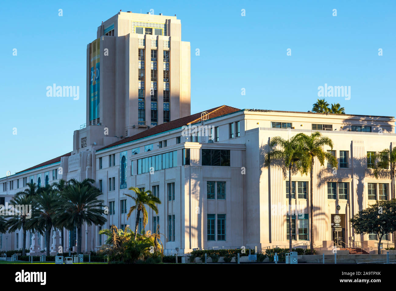 San Diego County Administration Building. San Diego, California Stock ...