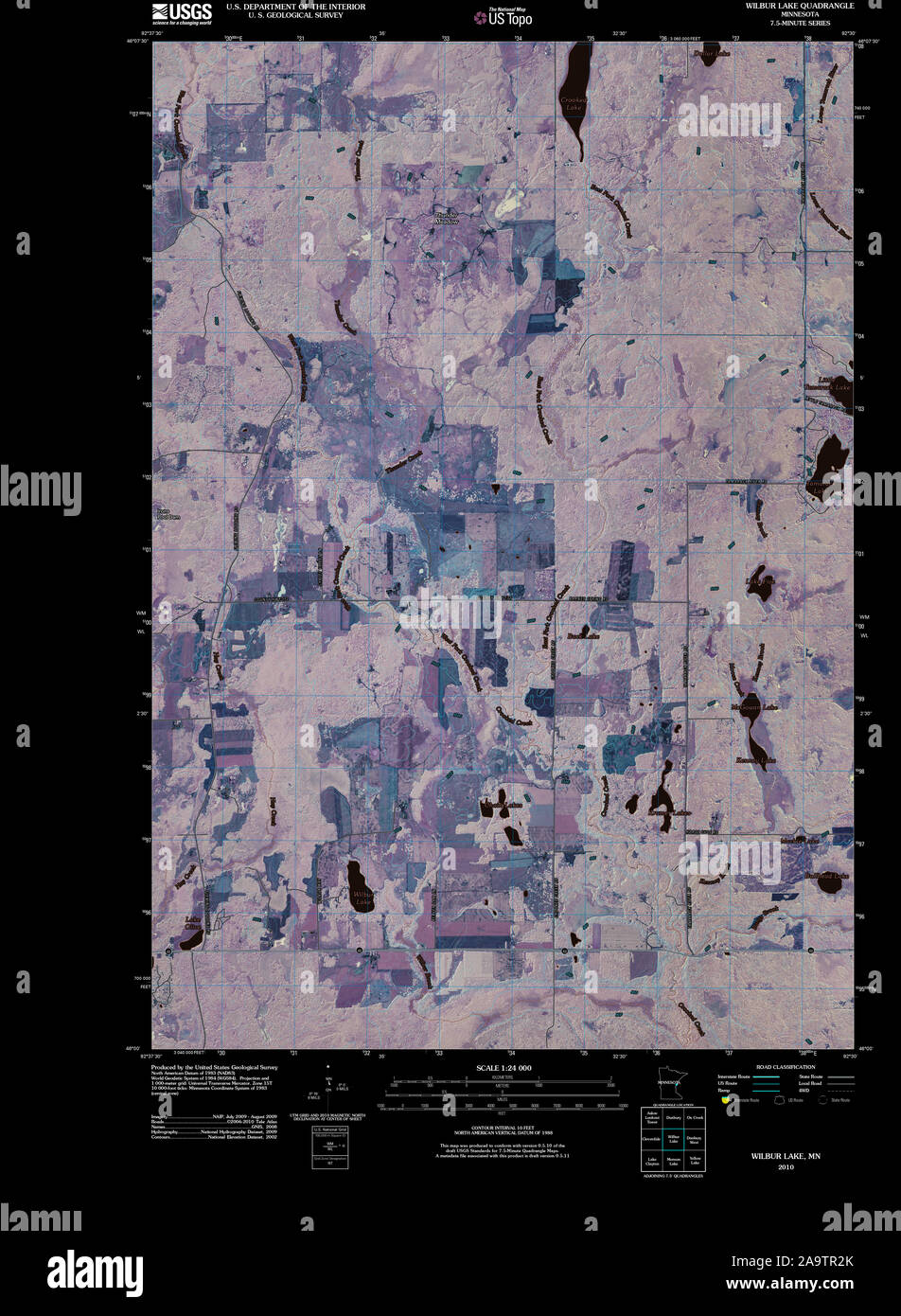 Wilbur map hi-res stock photography and images - Alamy