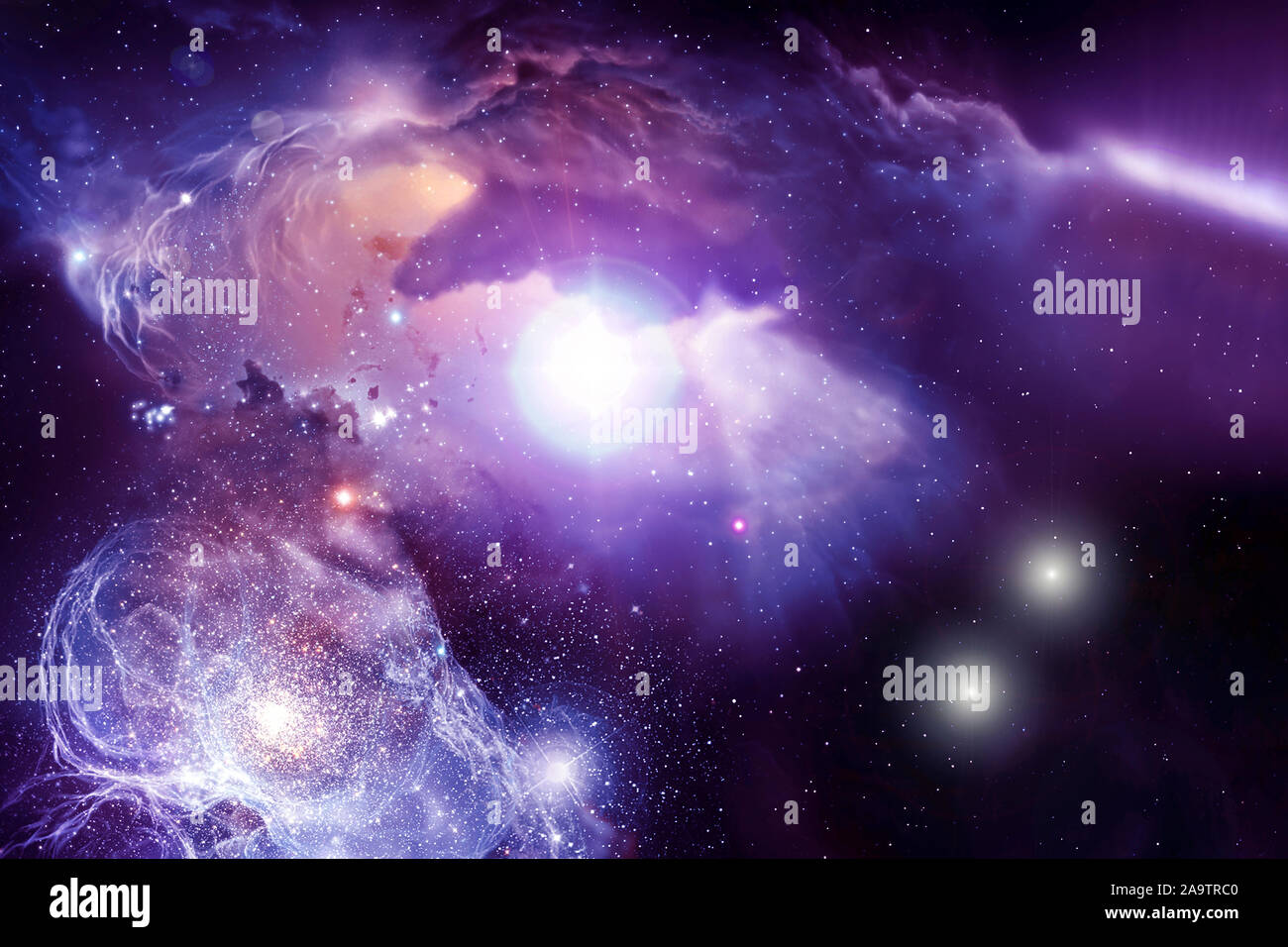 Deep space, a beautiful galaxy. Background. Elements of this image were ...
