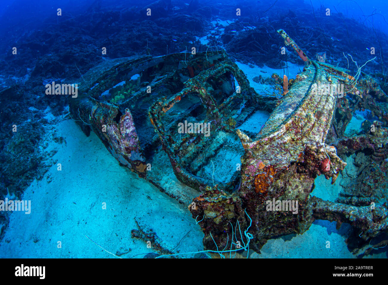 Diver in deep wreck hi-res stock photography and images - Alamy