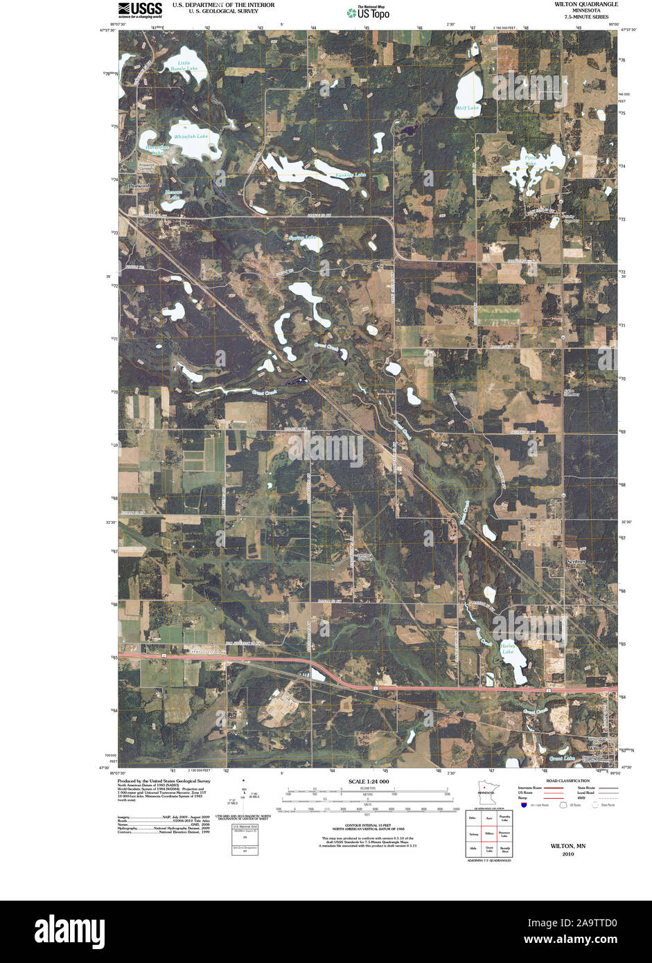 Map of wilton hi-res stock photography and images - Alamy