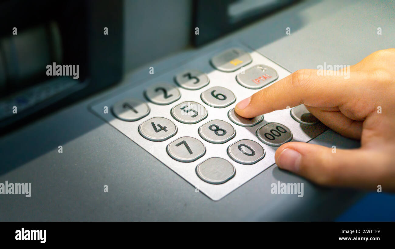 Withdrawal banking hi-res stock photography and images - Alamy